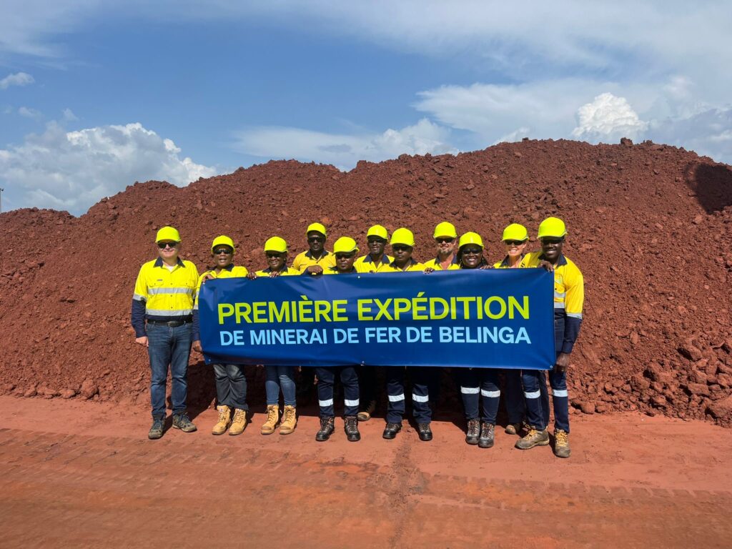 Belinga: le fer prêt à l’expédition